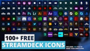 Iconos para Stream Deck Top 5 [Descargar Packs Iconos Gratis]
